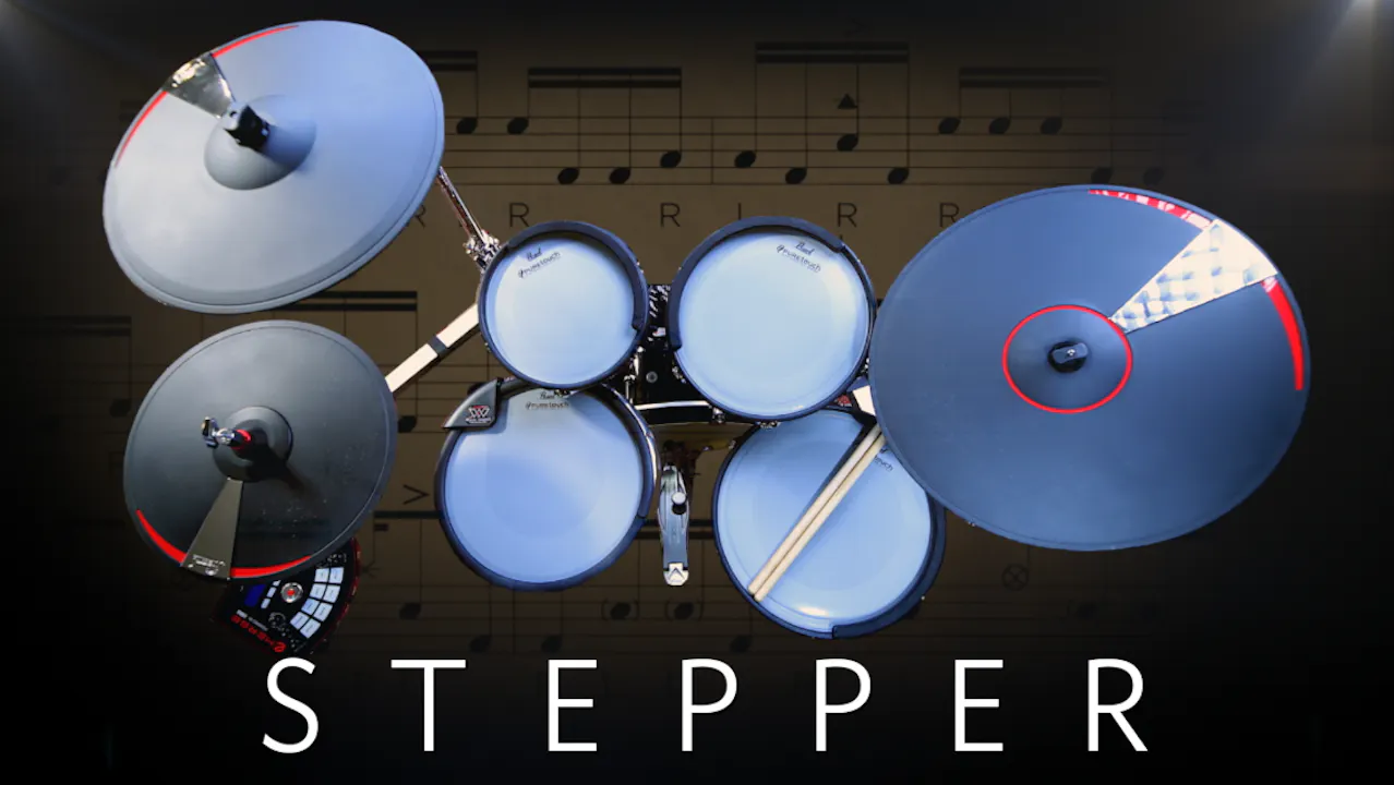 Stepper | Single Lesson - Quick 16th Note Grooves - Orlando Drummer