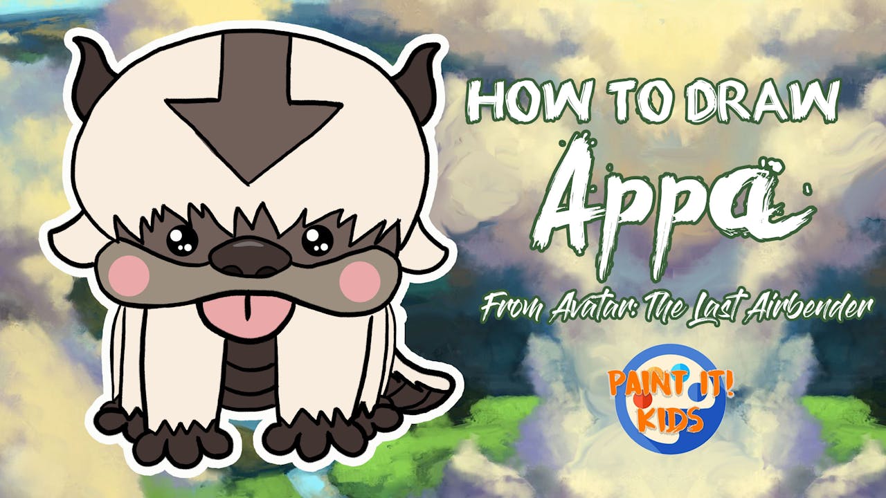 How to Draw Appa - Paint It Kids