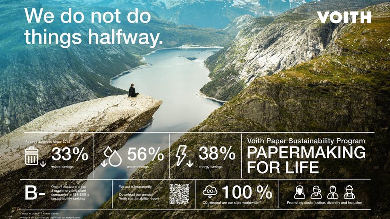 Voith - Papermaking for Life - Paper Technology TV