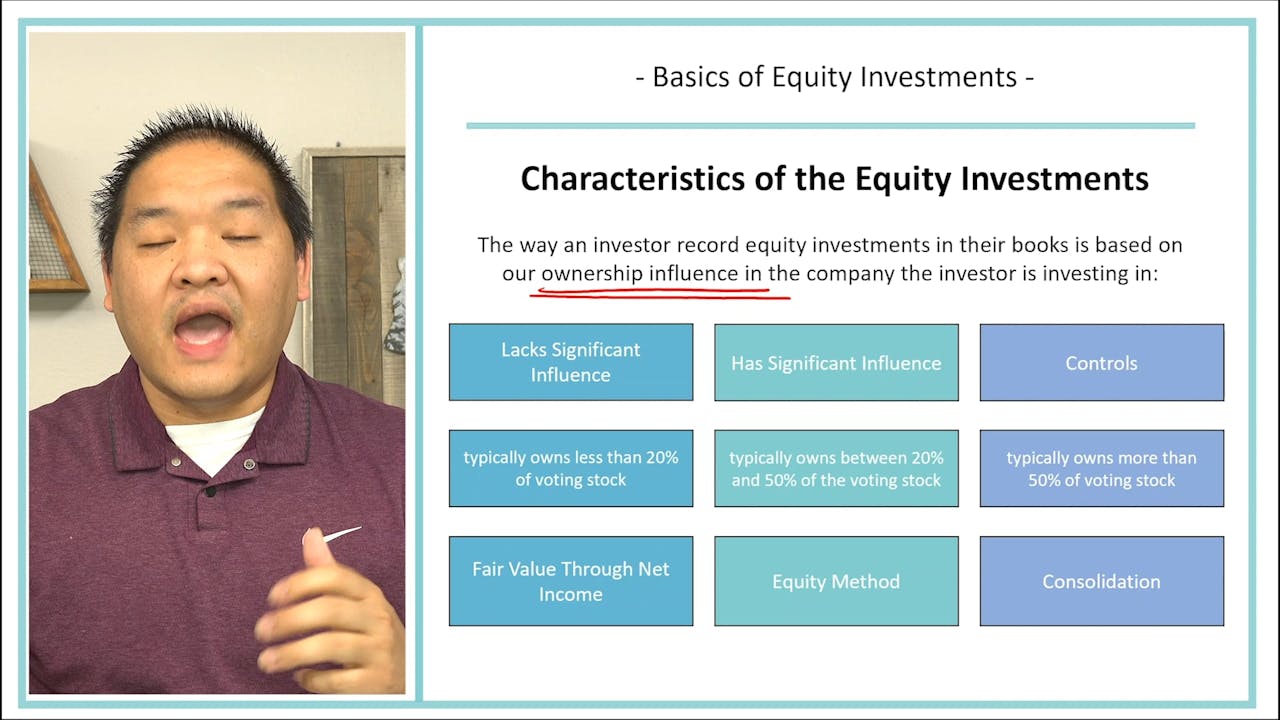 Lesson 12.11 - Basics of Equity Investments - Patrick Lee, MSA