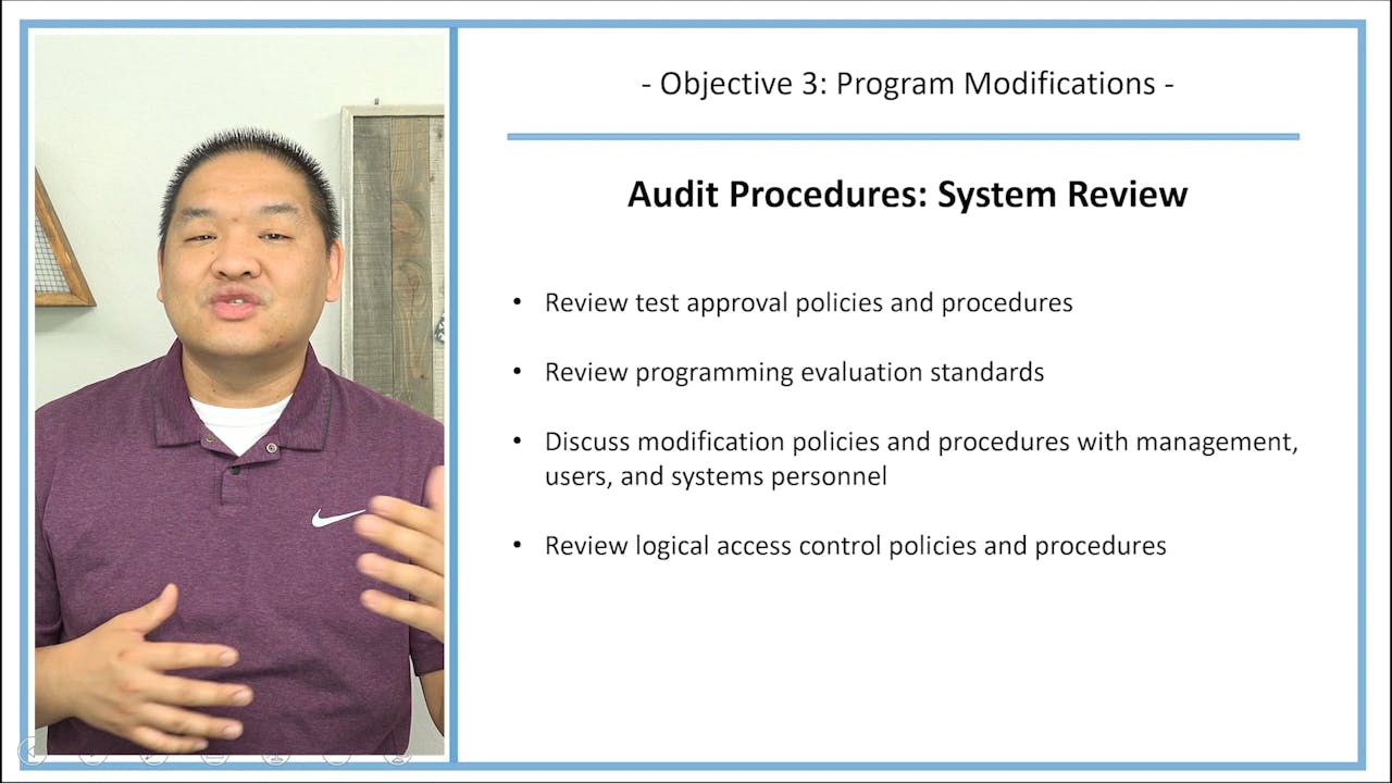 Lesson 10.11 - Objective 3 - Program Modification - Patrick Lee, MSA