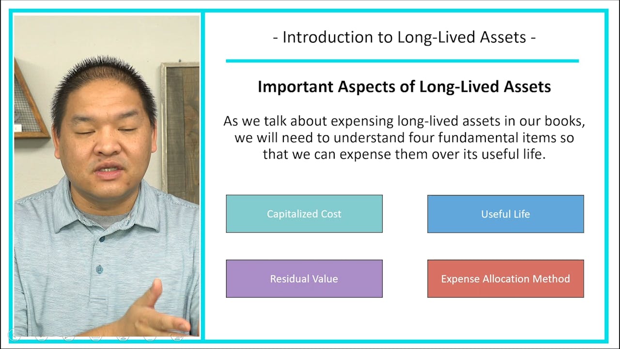 Lesson 10.1 - Introduction to Long-Lived Assets - Patrick Lee, MSA