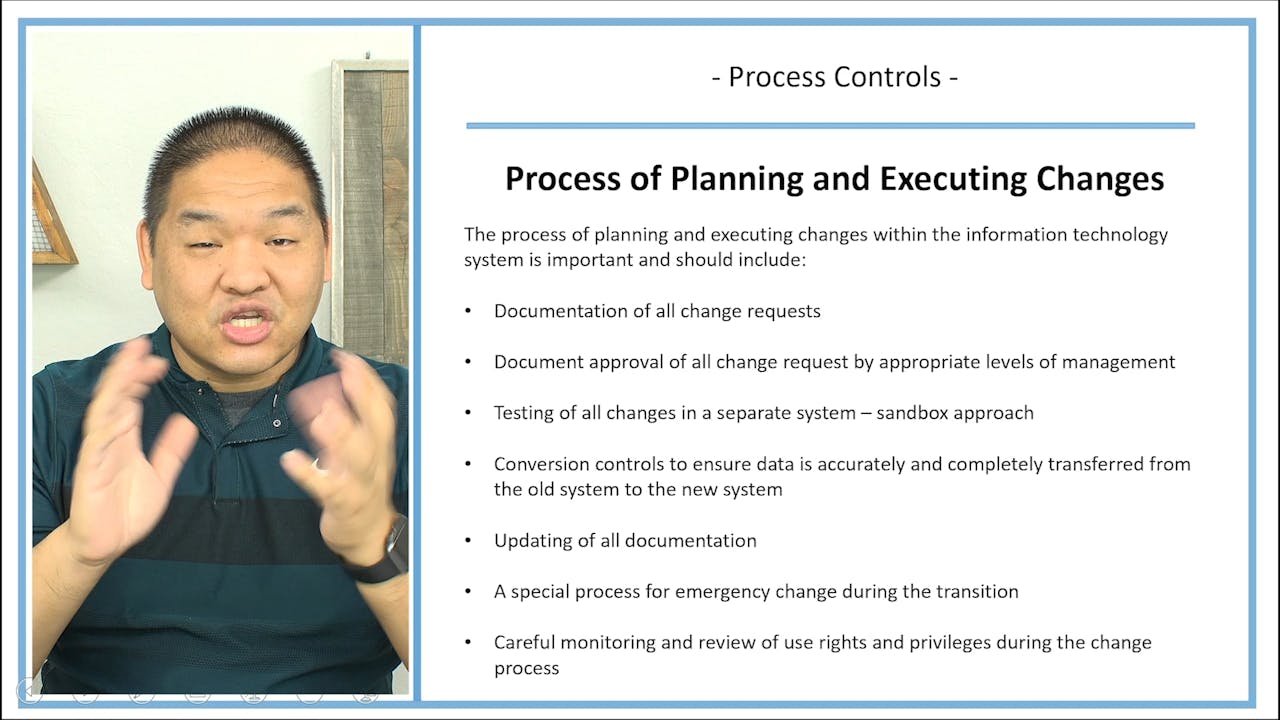 Lesson 7.9 - Process Controls - Patrick Lee, MSA