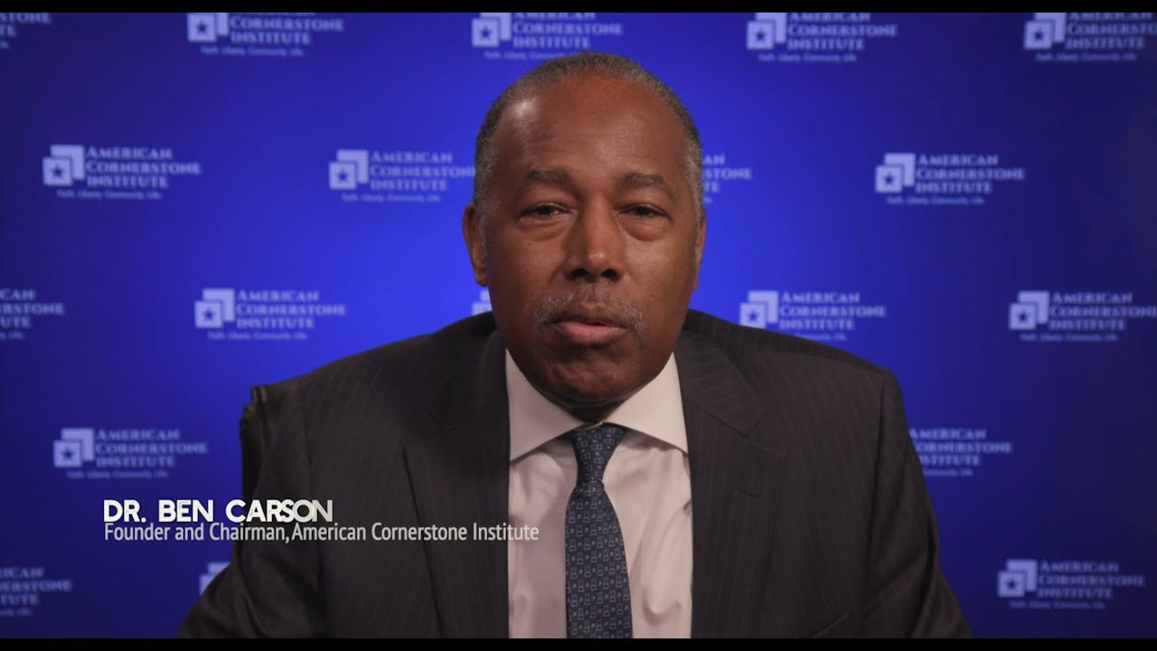 Introduction from Dr. Ben Carson and Dir. Timothy Mahoney - The ...