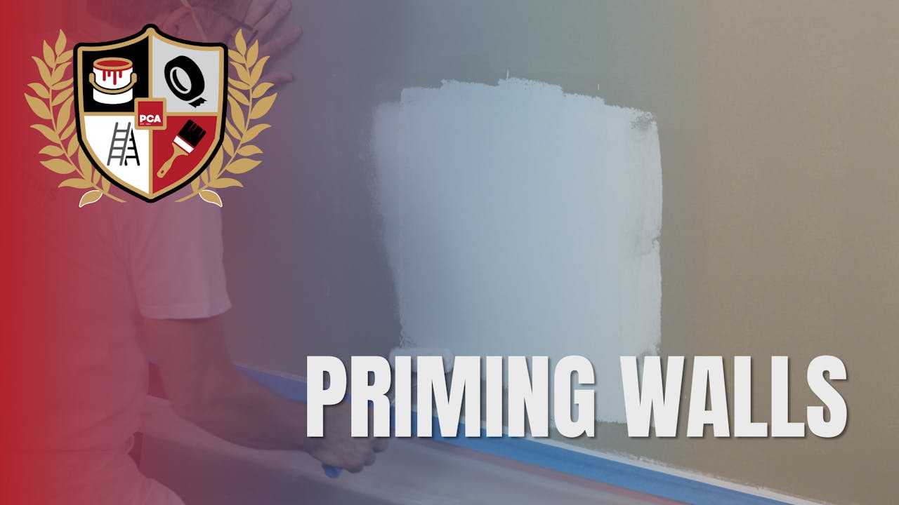 Priming Walls - PCA Overdrive
