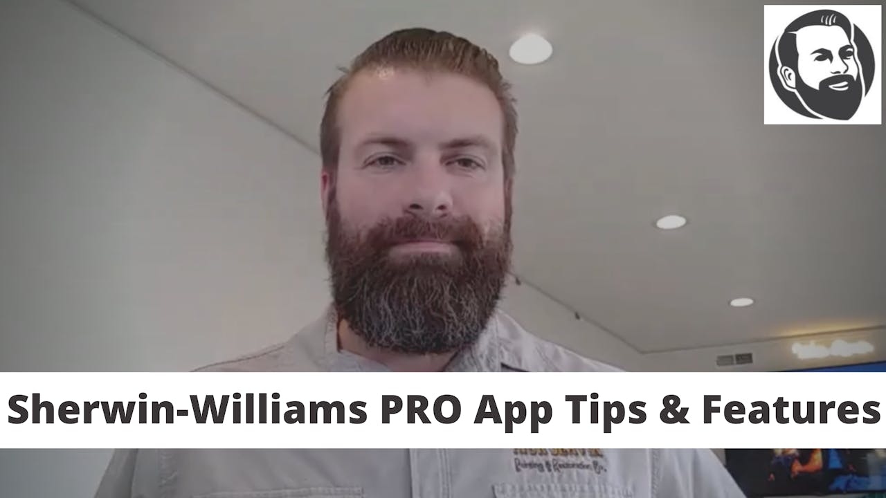 Sherwin-Williams PRO App Tips & Features | Clip - PCA Overdrive