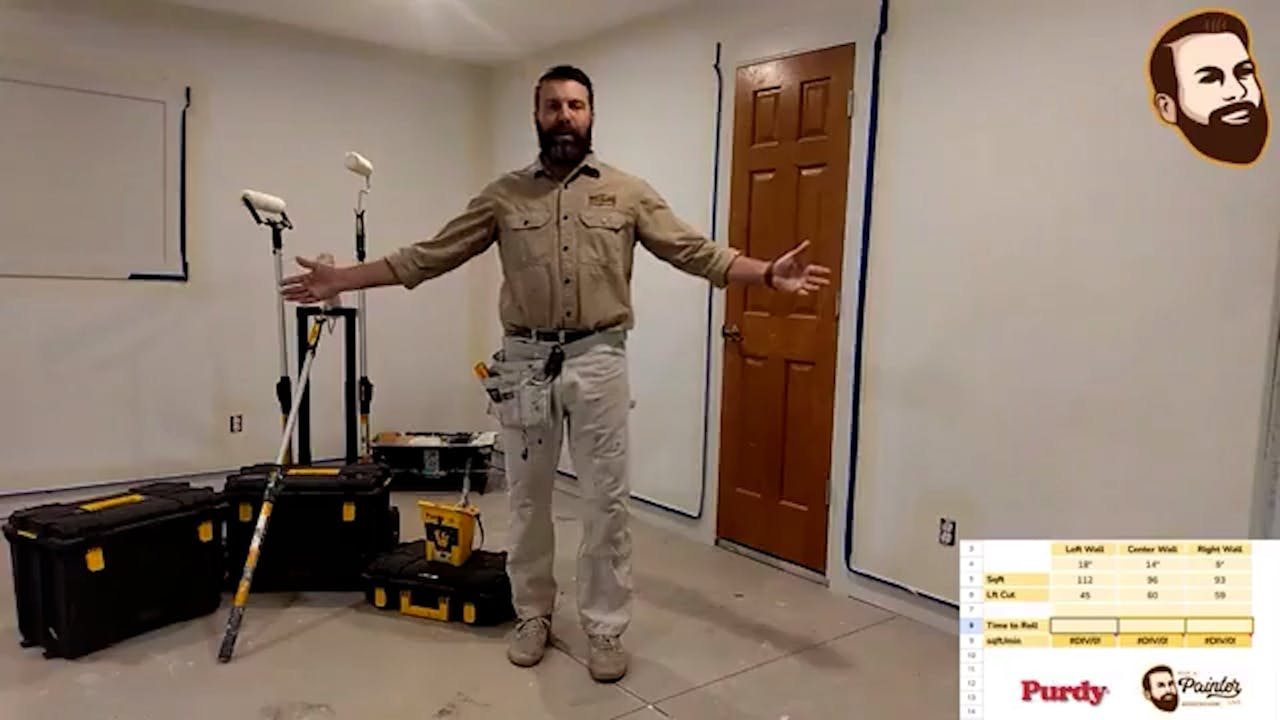 Productivity - Wall painting, production rates and efficiency tests ...