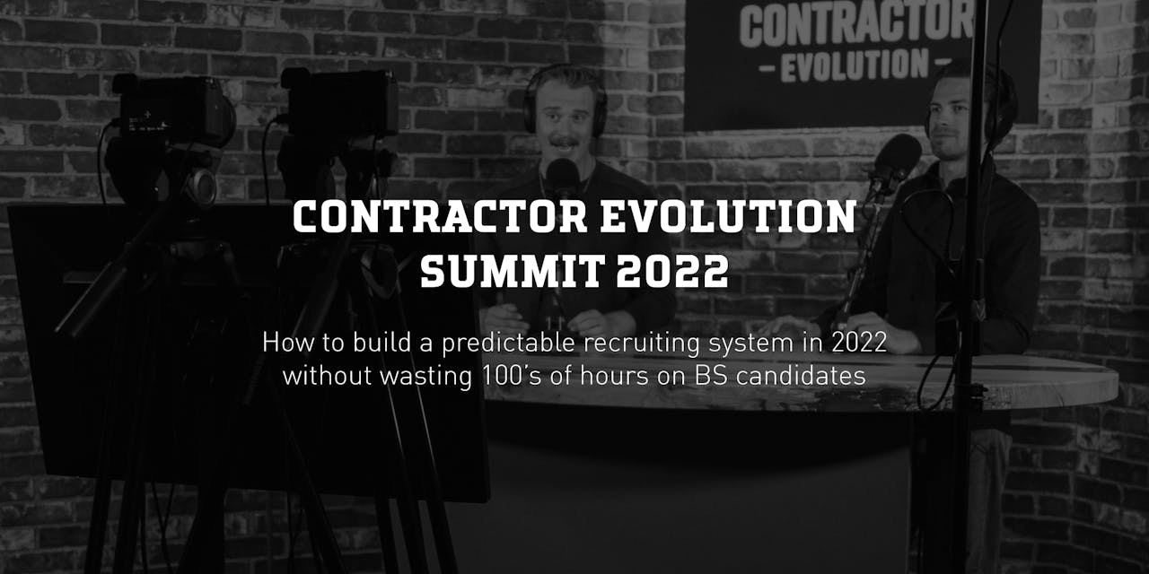 CONTRACTOR EVOLUTION SUMMIT 2022 - PCA Overdrive