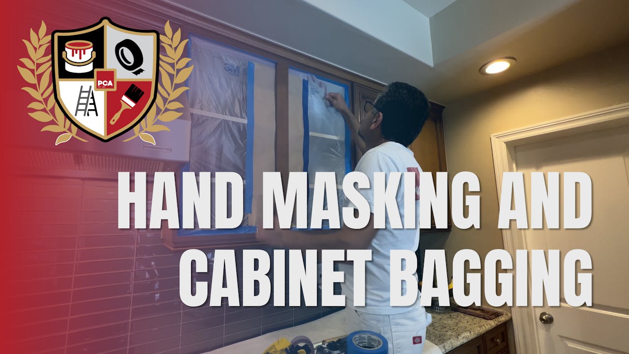 Hand Masking & Cabinet Bagging - Interior Level 2 - PCA Overdrive