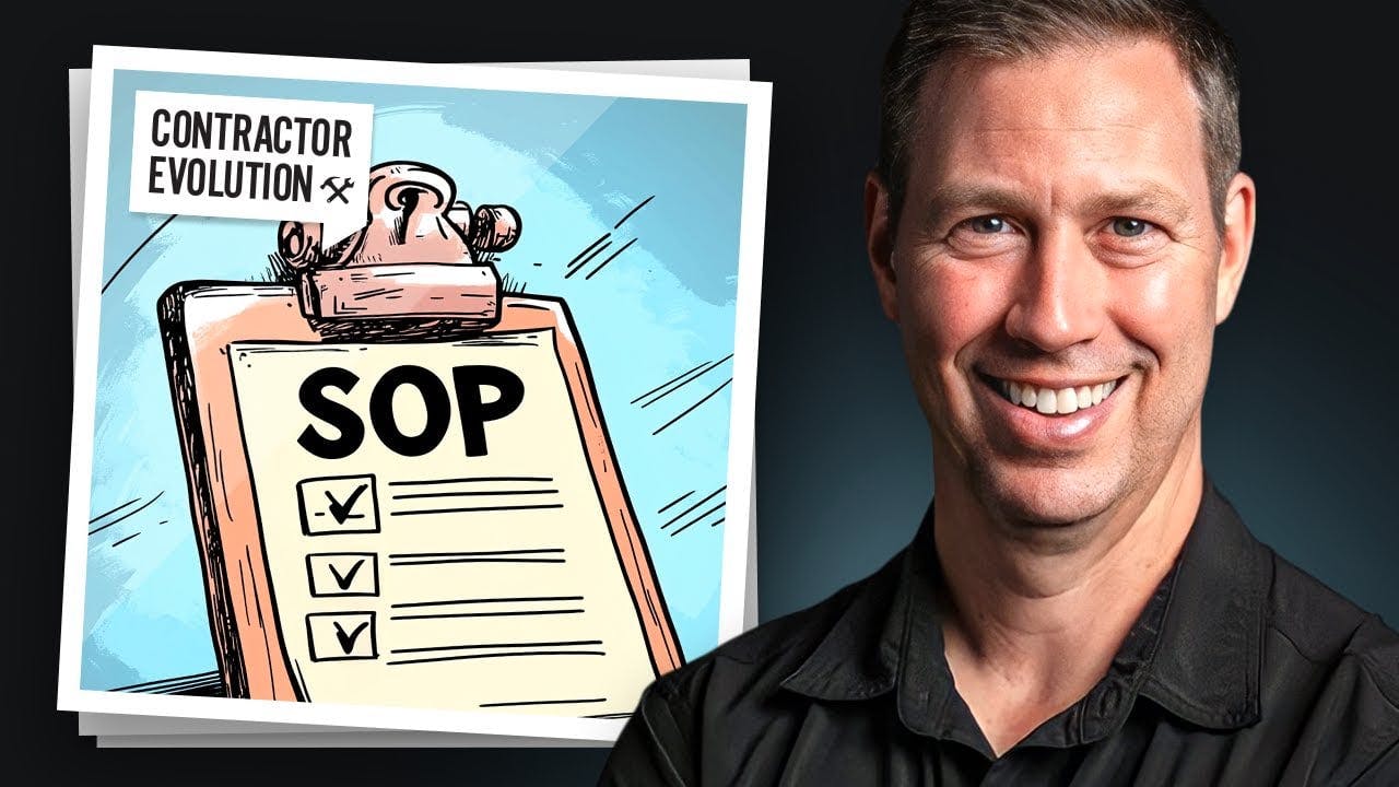 How SOPs Changed the Game For Matt Risinger - Contractor Evolution - PCA Overdrive