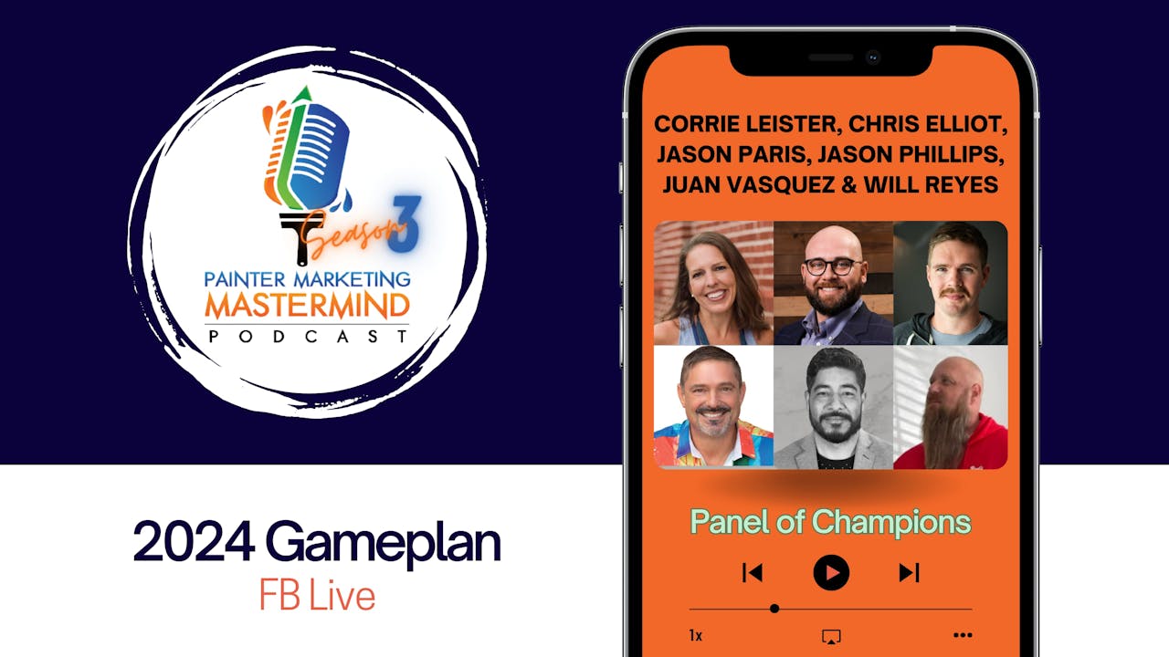 2024 GamePlan Panel of Champions - Painter Marketing Mastermind - PCA ...