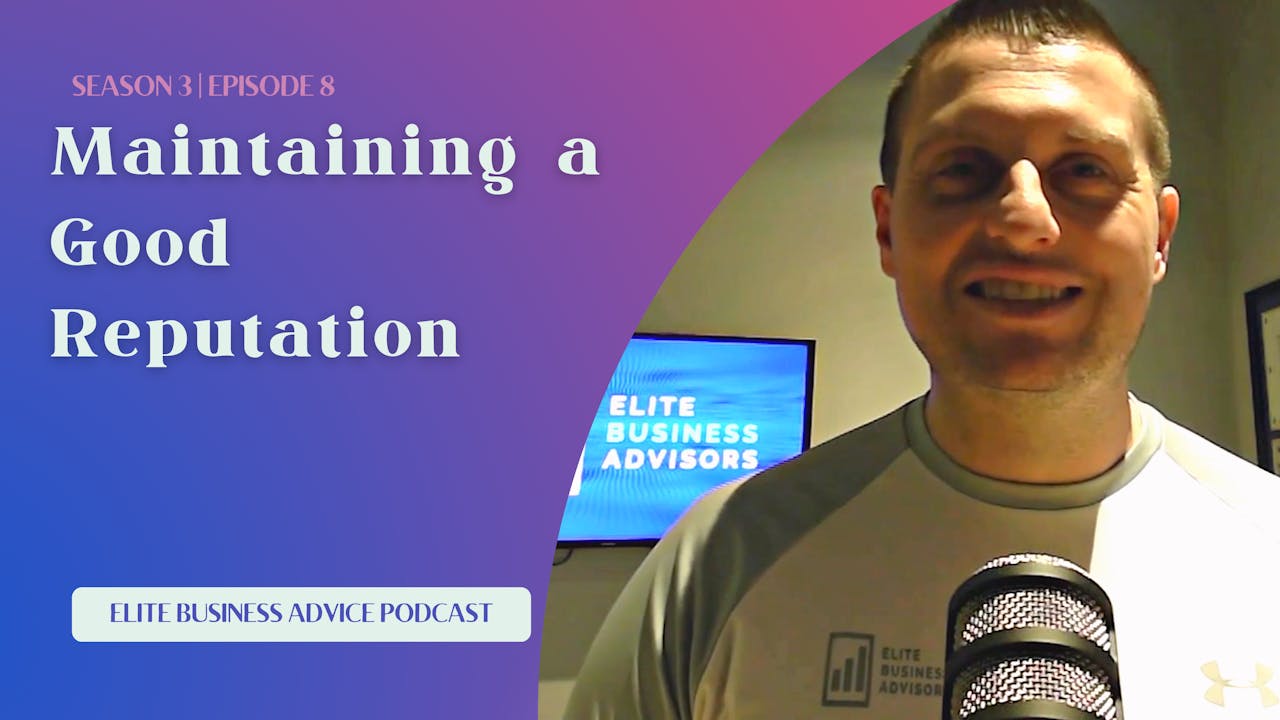 Maintaining a Good Reputation | Clip - PCA Overdrive