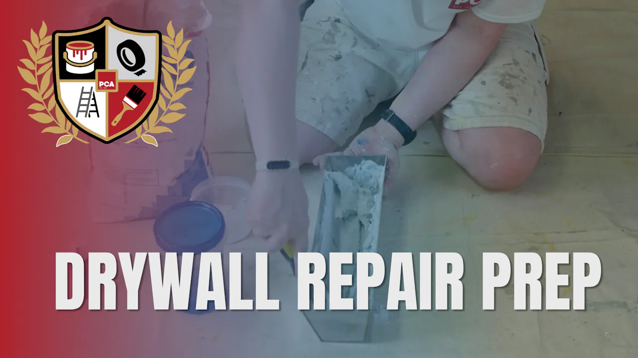Drywall Repair Prep - Interior Level 2 - PCA Overdrive