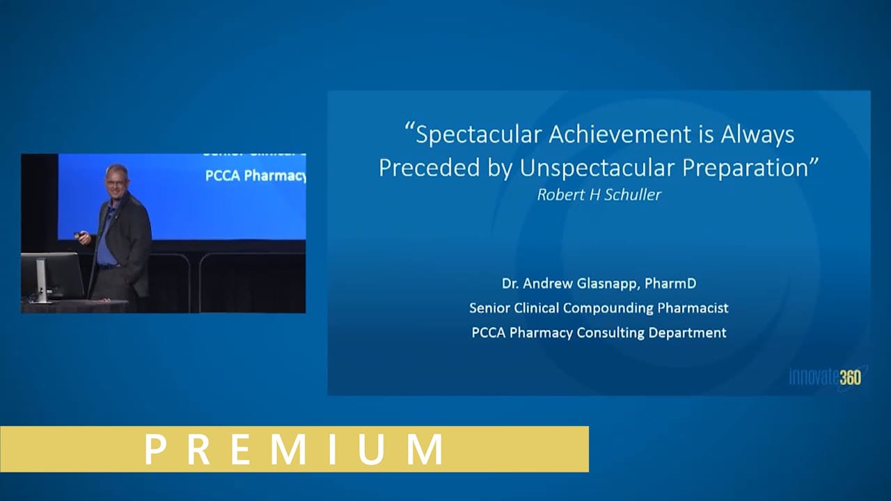 The Doctor, Pharmacist, Patient Triad - PCCA Play