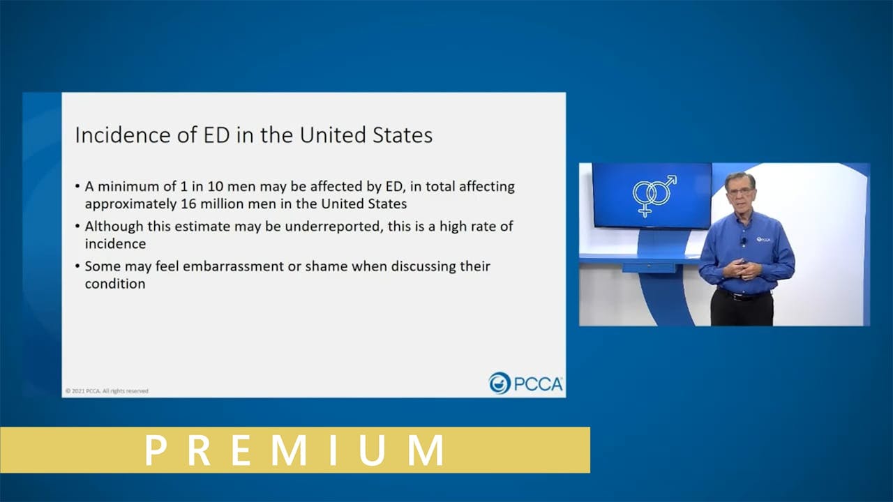 Testosterone, Sexual Function & Compounding Options for ED - HRT - PCCA ...