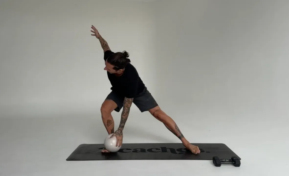 Arms & Leg Ball Burn - Peaches Pilates Online