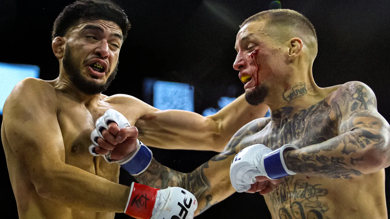 Mateo Gonzalez vs Edgardo Guzman - Peak Fighting On Demand
