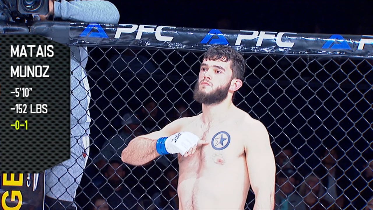 PFC 26 Matias Munoz vs Colton McElhinney - Peak Fighting On Demand