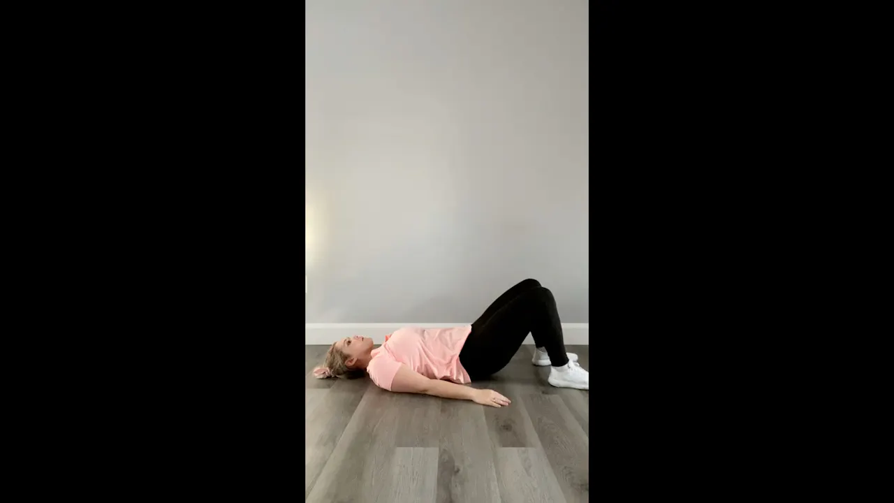 Glute Bridge + Hip Flexion - Postpartum - Pelvico