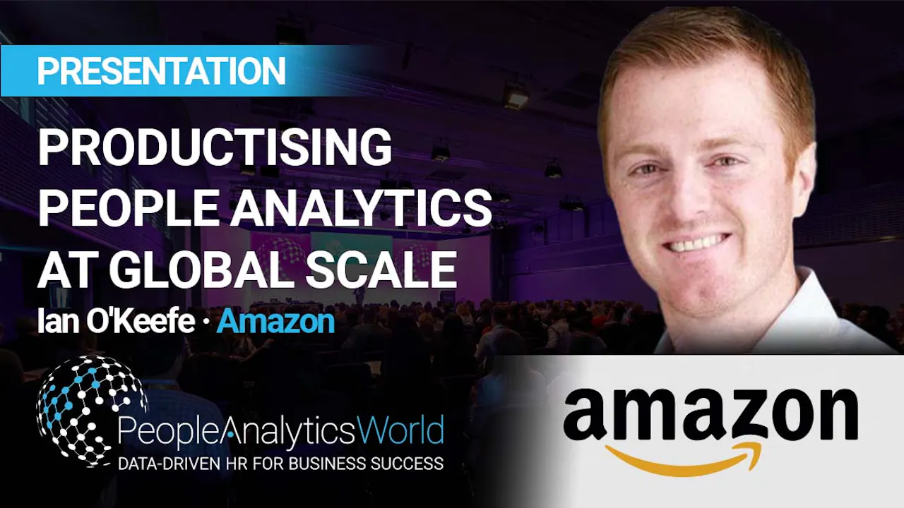 Productising People Analytics at Global Scale - People Analytics World