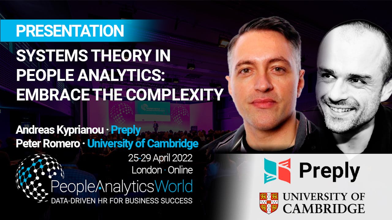 Systems Theory in People Analytics: Embrace the Complexity - People ...