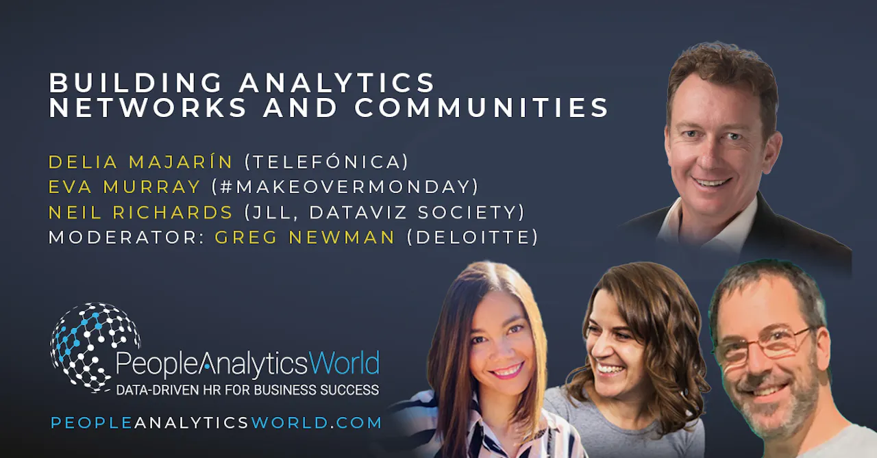 Building Analytics Communities and Networks - All sessions from # ...
