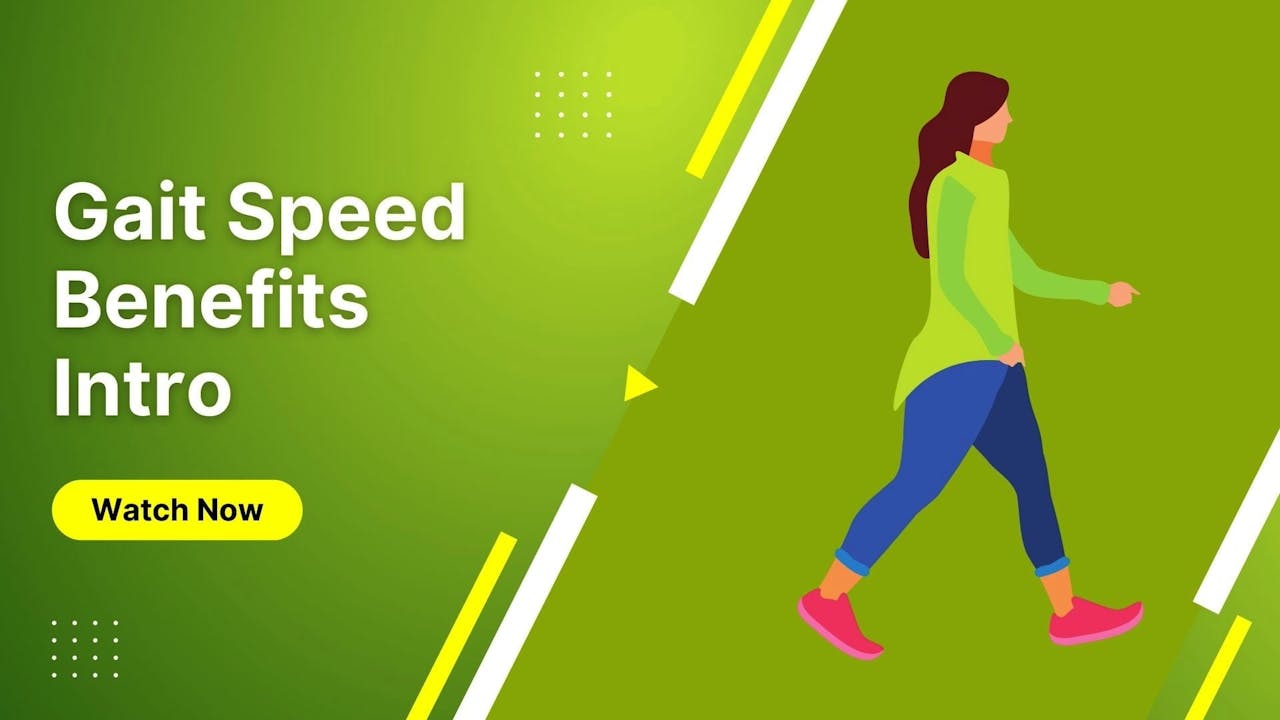 Gait Speed: Intro - Gait Speed - Performancepractic TV