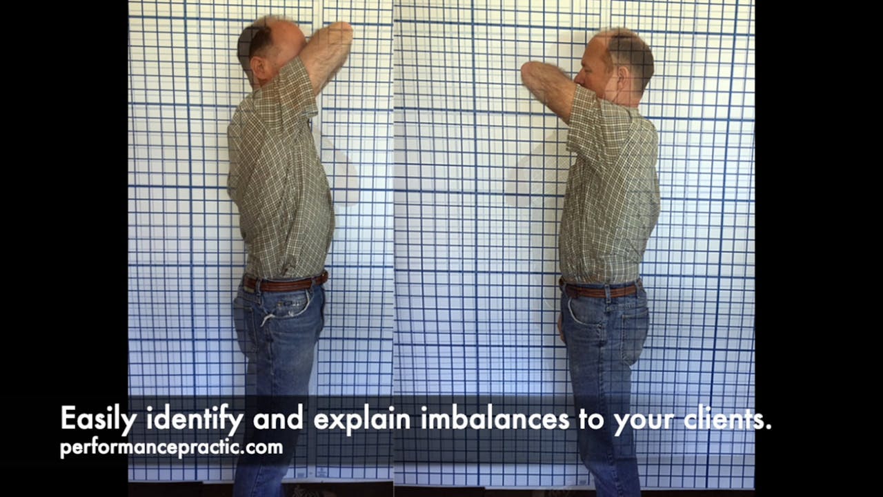 Flexibility Exam using the CoreStretch and Alignabod Posture Grids ...