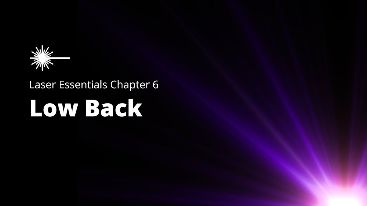 Low-Level Laser Therapy Essentials - Chapter 6 - Low Back - Low-Level Laser Therapy Essentials ...