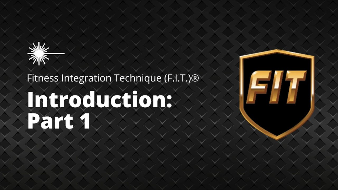 FIT Intro Part 1 - Overview of FIT Program - Performancepractic TV
