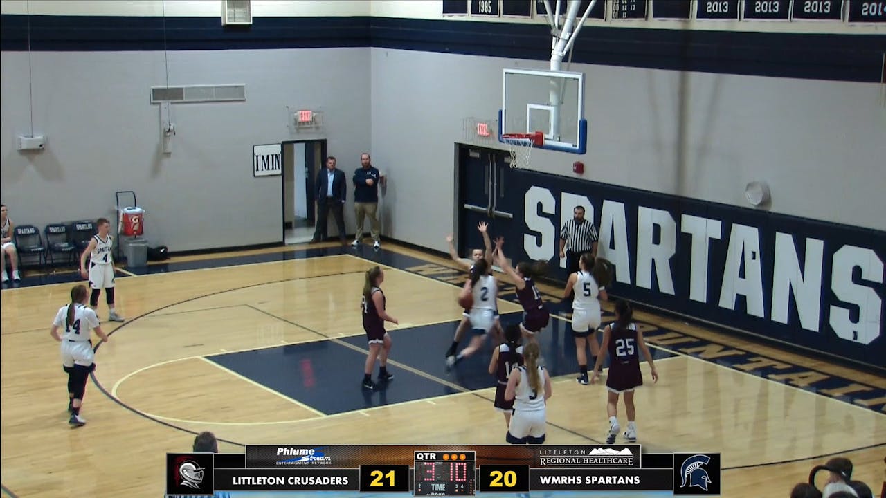Girls Basketball - Littleton vs WMRHS - 2-10-20 - 2019-2020 Season ...