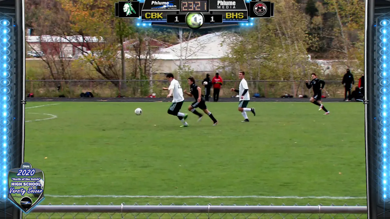 Boys Soccer: Colebrook vs Berlin 10-08-20 - 2020-2021 Season - PhlumeStream