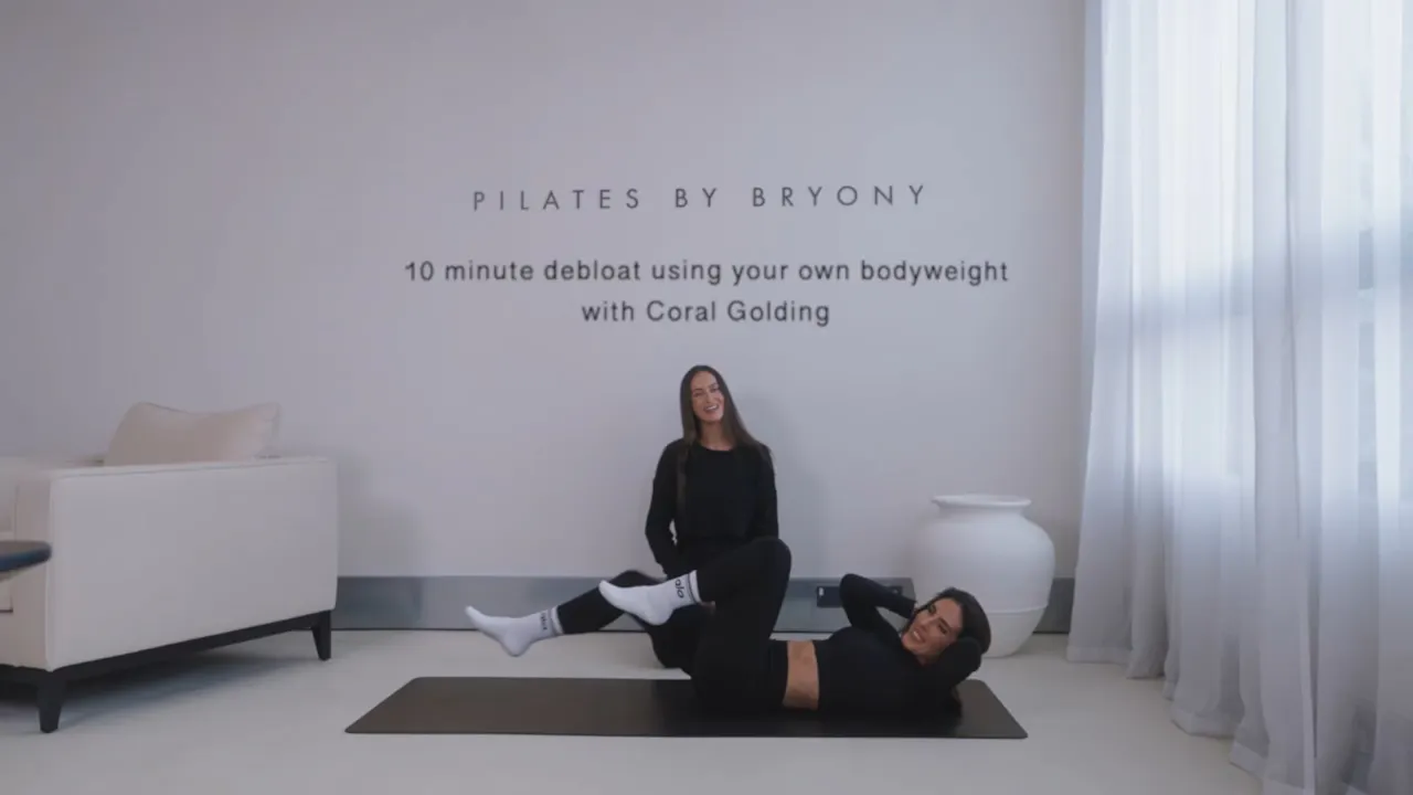 10 minute debloat and detox using your own bodyweight with Coral ...