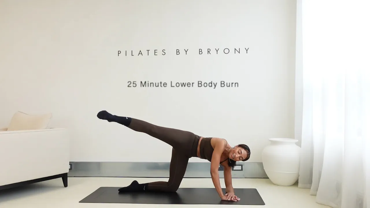 25 minute lower body burn - Pilates By Bryony