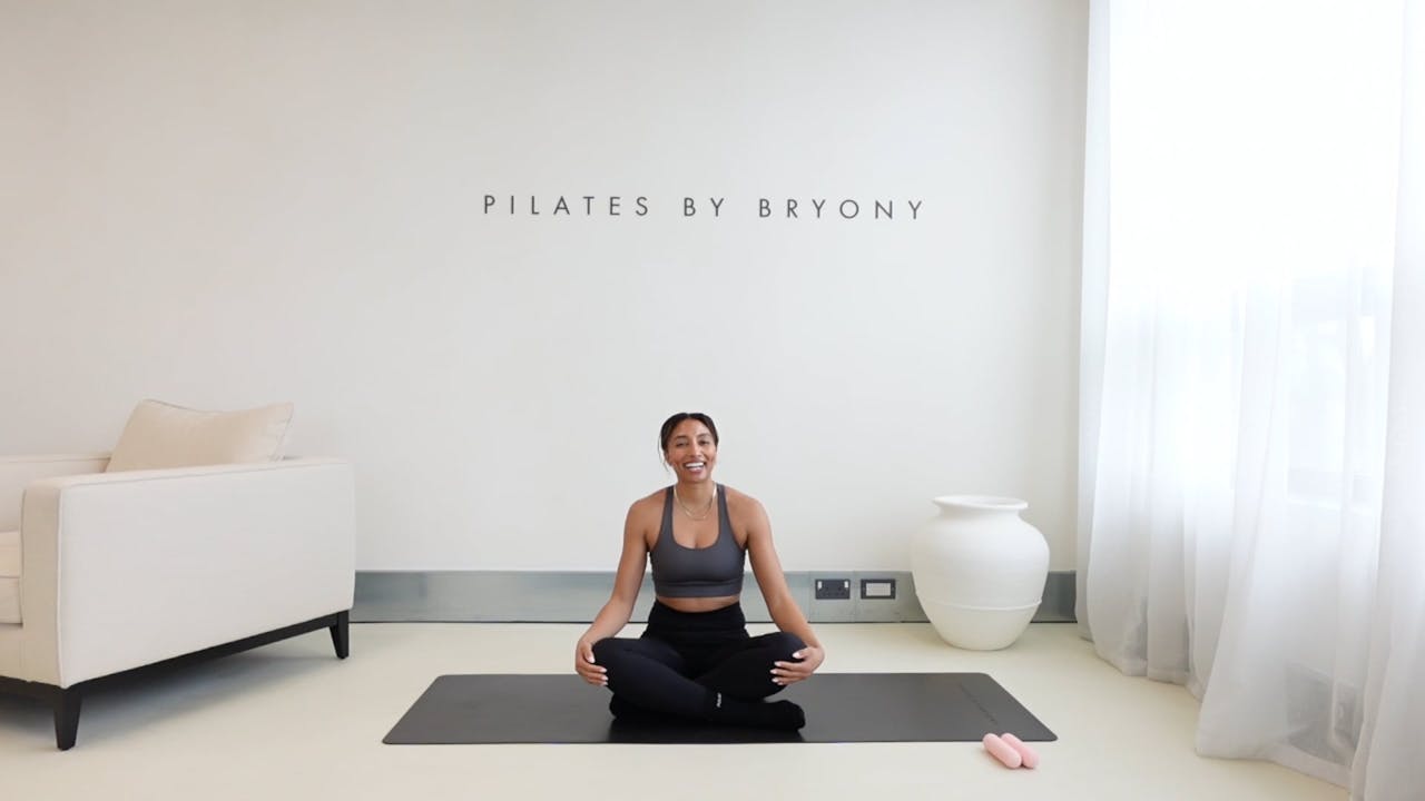 25 minute Emom style strength class using dumbbells or hand weights ...