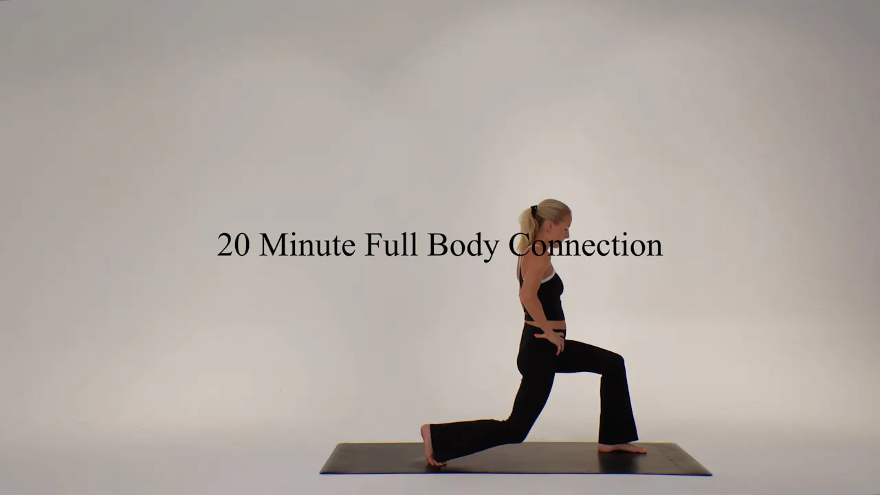 20 minute full body connection - Pilates By Bryony