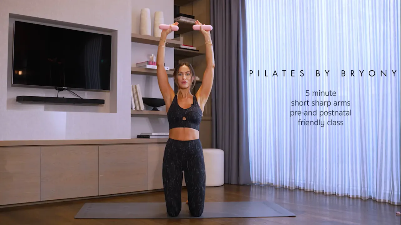 5 minute short sharp arms pre/post natal friendly - Pilates By Bryony
