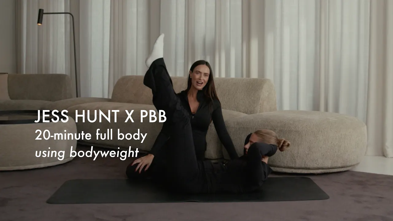 NEW WITH JESS: 20-minute full body using bodyweight - Pilates By Bryony