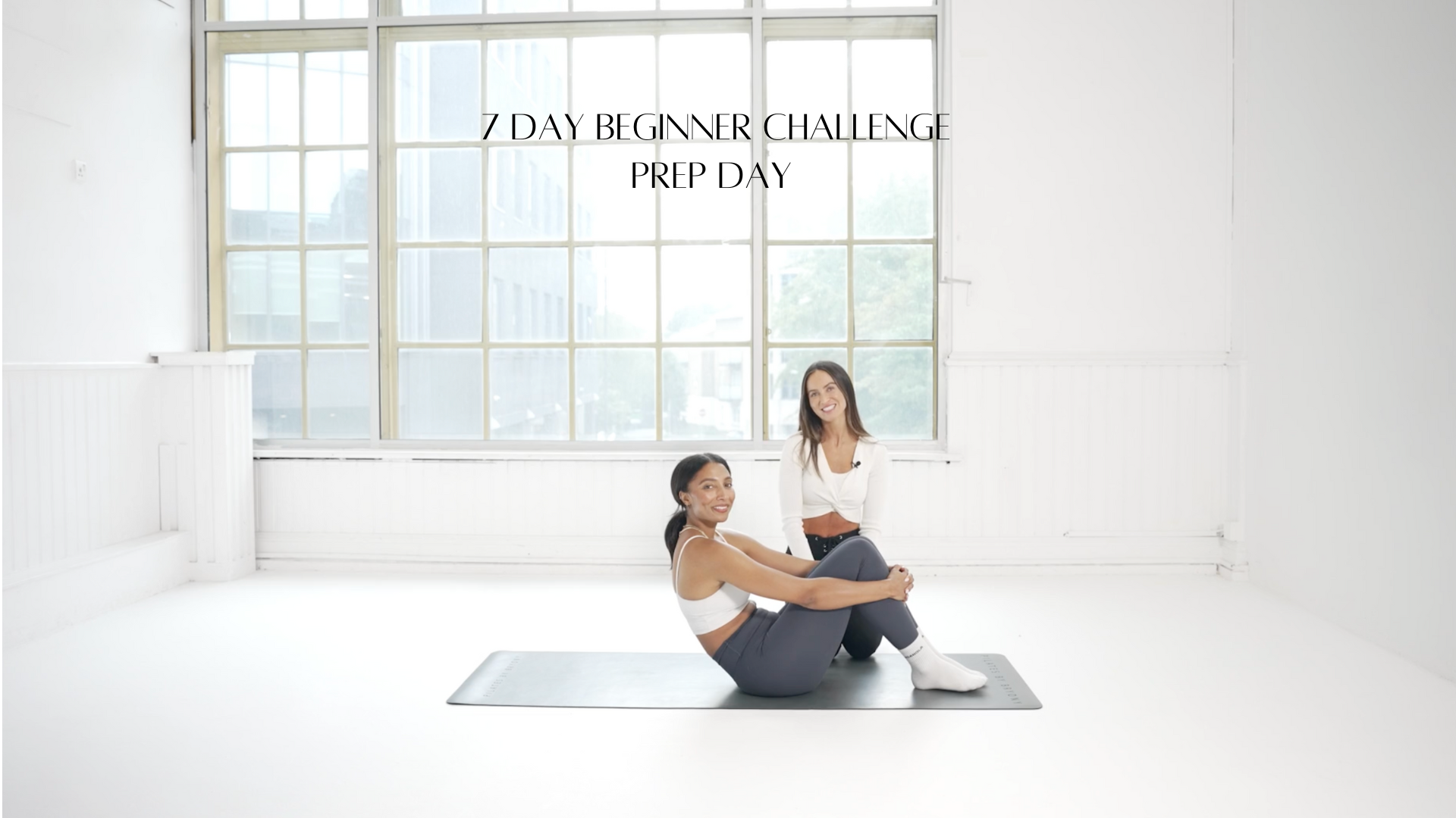 Prep Day - Beginner Challenge - Pilates By Bryony