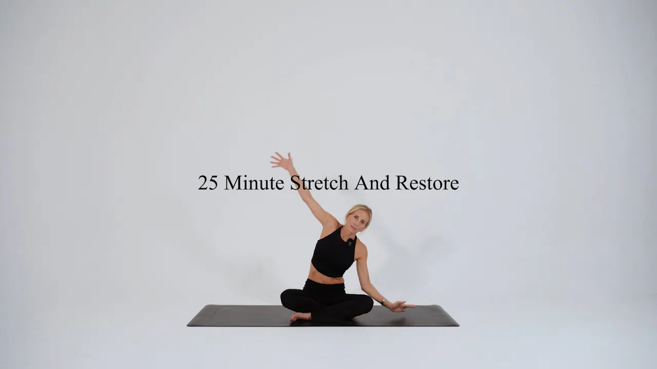 25 minute stretch and restore - Pilates By Bryony