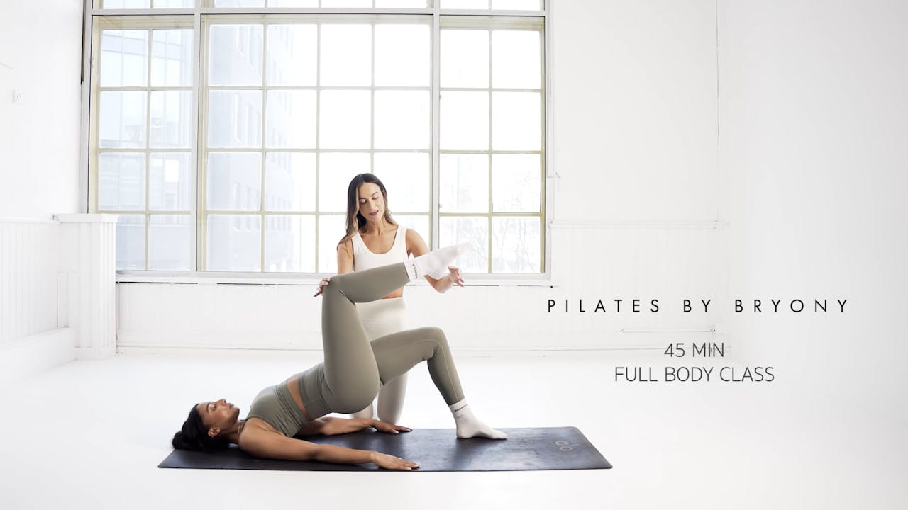 45 minute full body class with no equipment - Pilates By Bryony