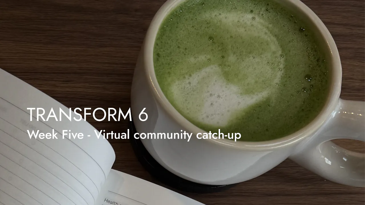 Virtual community catch-up - Pilates By Bryony