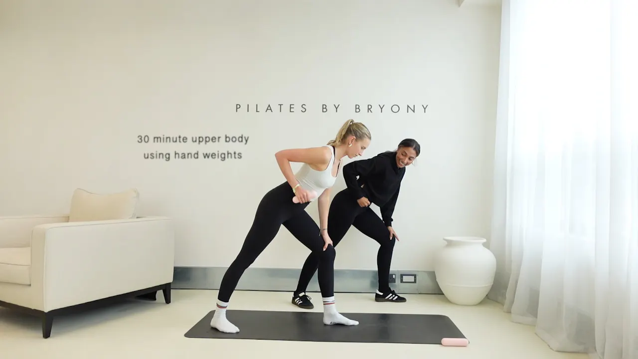 30 minute power upper body strength with hand weights - Pilates By Bryony