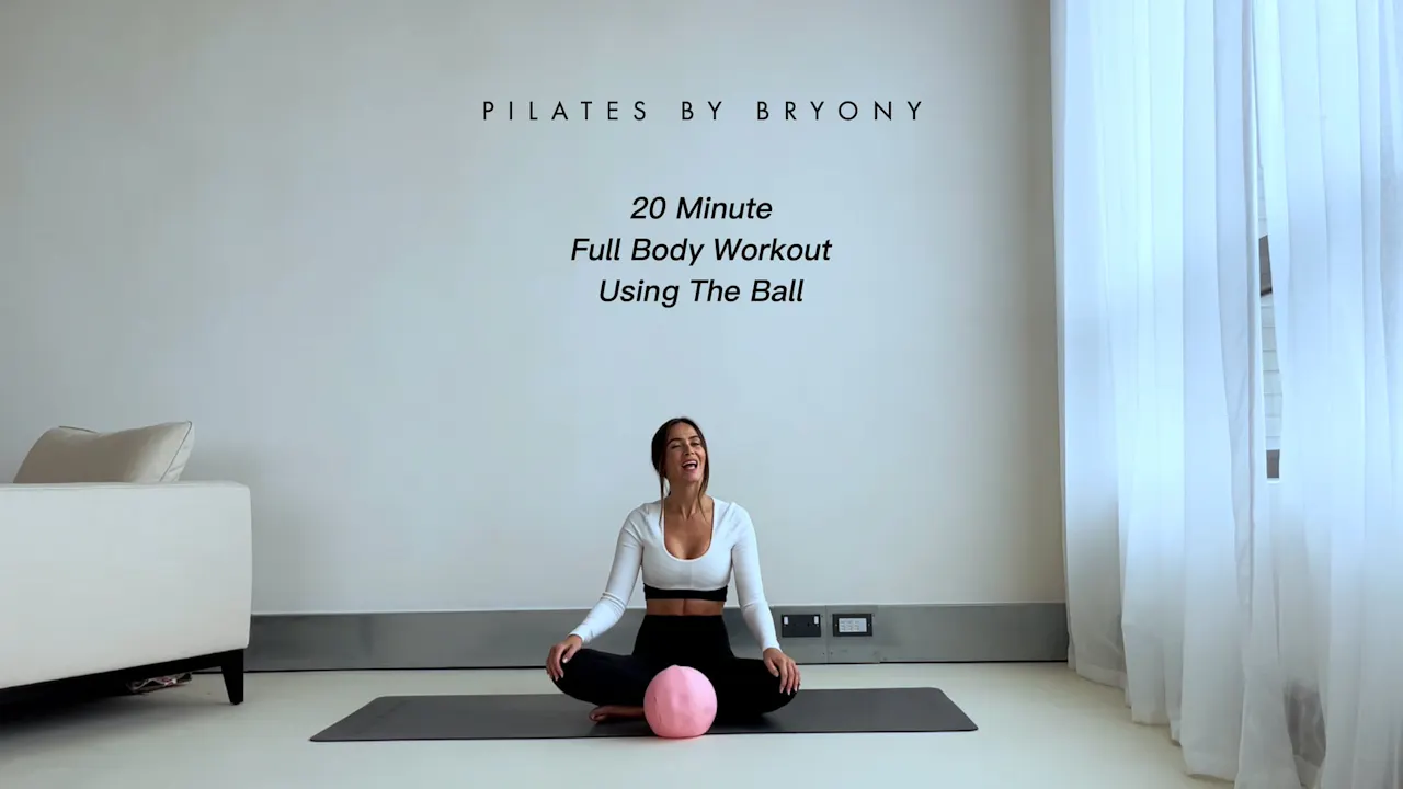 DAY 5 // 20 minute full body using the ball - Pilates By Bryony