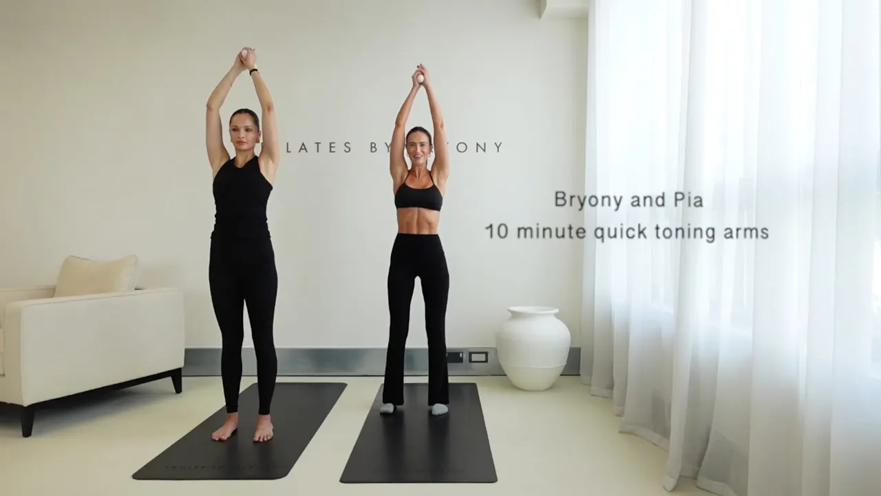 Bryony & Pia: 10 minute quick toning arms - Pilates By Bryony