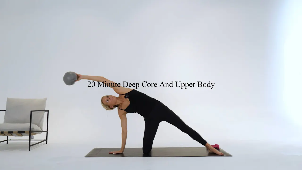 20 minute deep core and upper body - Pilates By Bryony