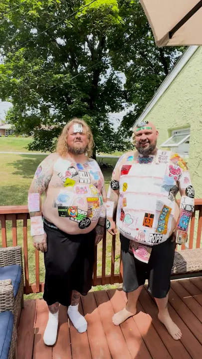 Sticker Movie Avenger End Sequence with the Model and Beef Stew - PIX