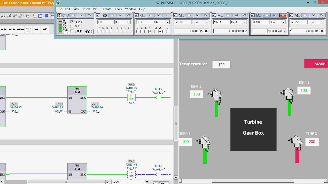 7 Gas Turbine Temperature Control Plc Program Part 3 How To Use Math Functions In Plc 