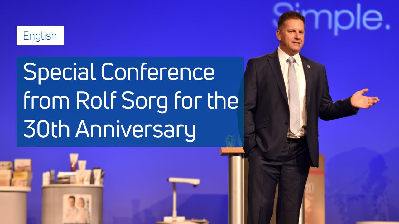 Special Conference of Rolf Sorg for the 30th Anniversary - PMTV