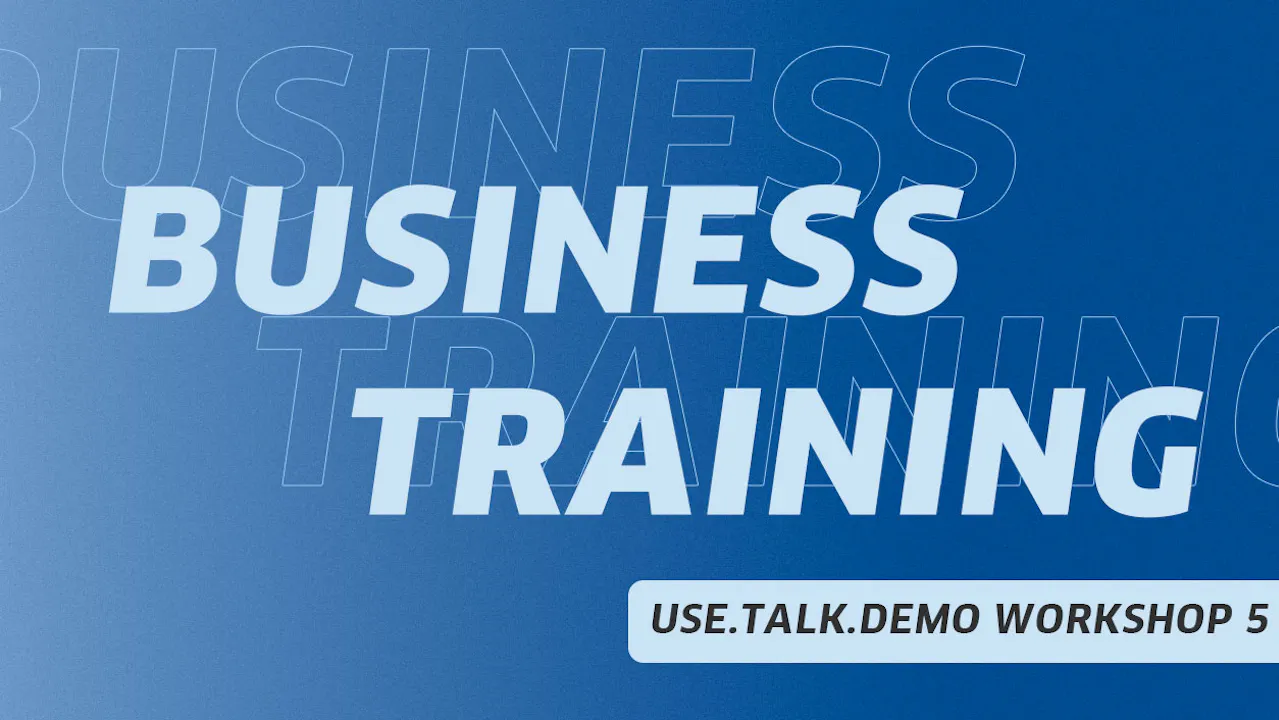 USE.TALK.DEMO Workshop 5 (EN) - PMTV